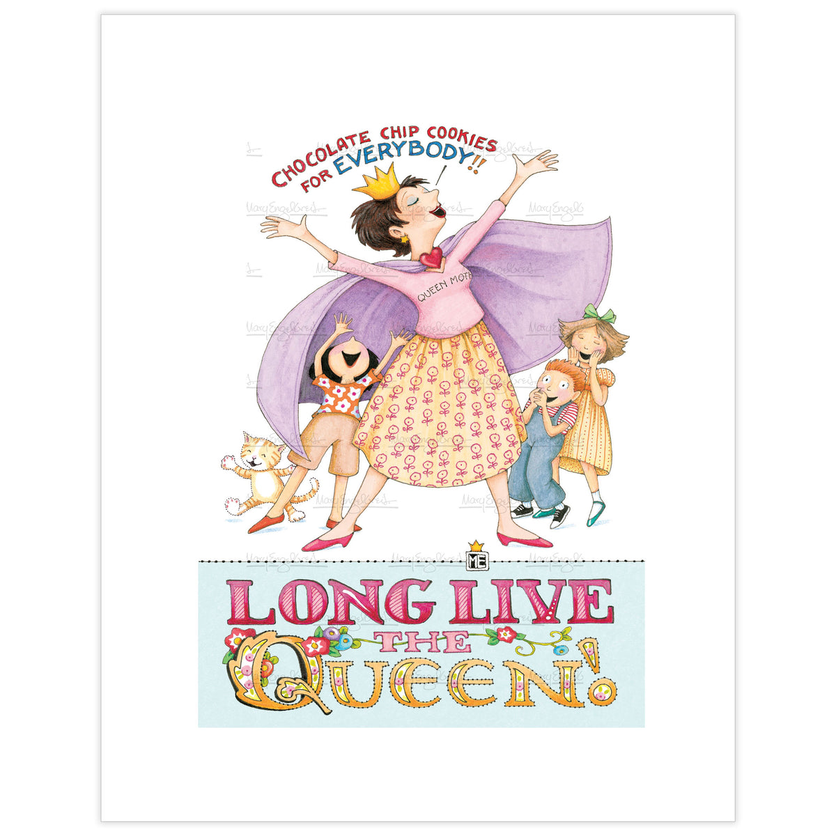 Long Live the Queen Fine Art Print | Mary Engelbreit Store