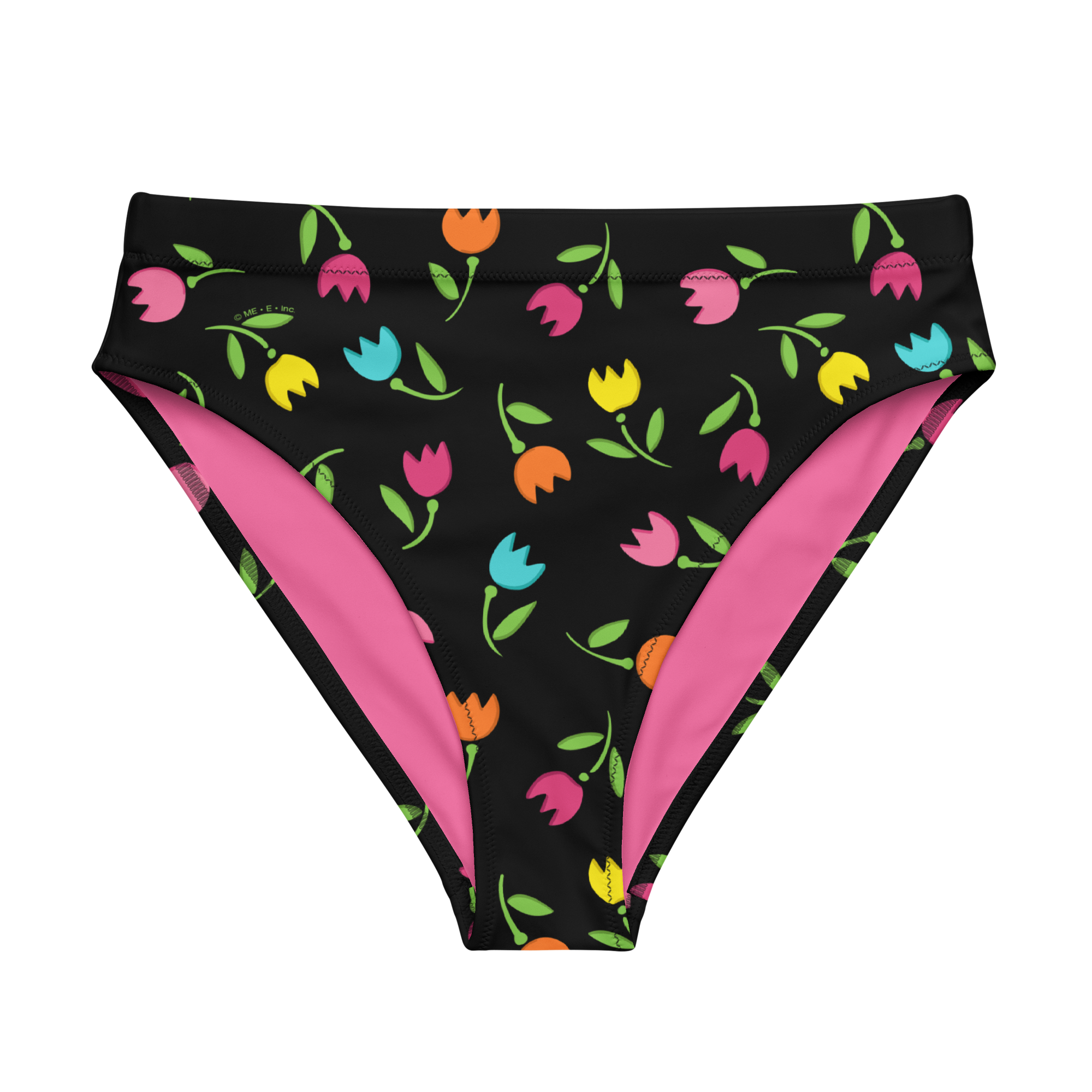 Tulips High Waisted Bikini Bottom