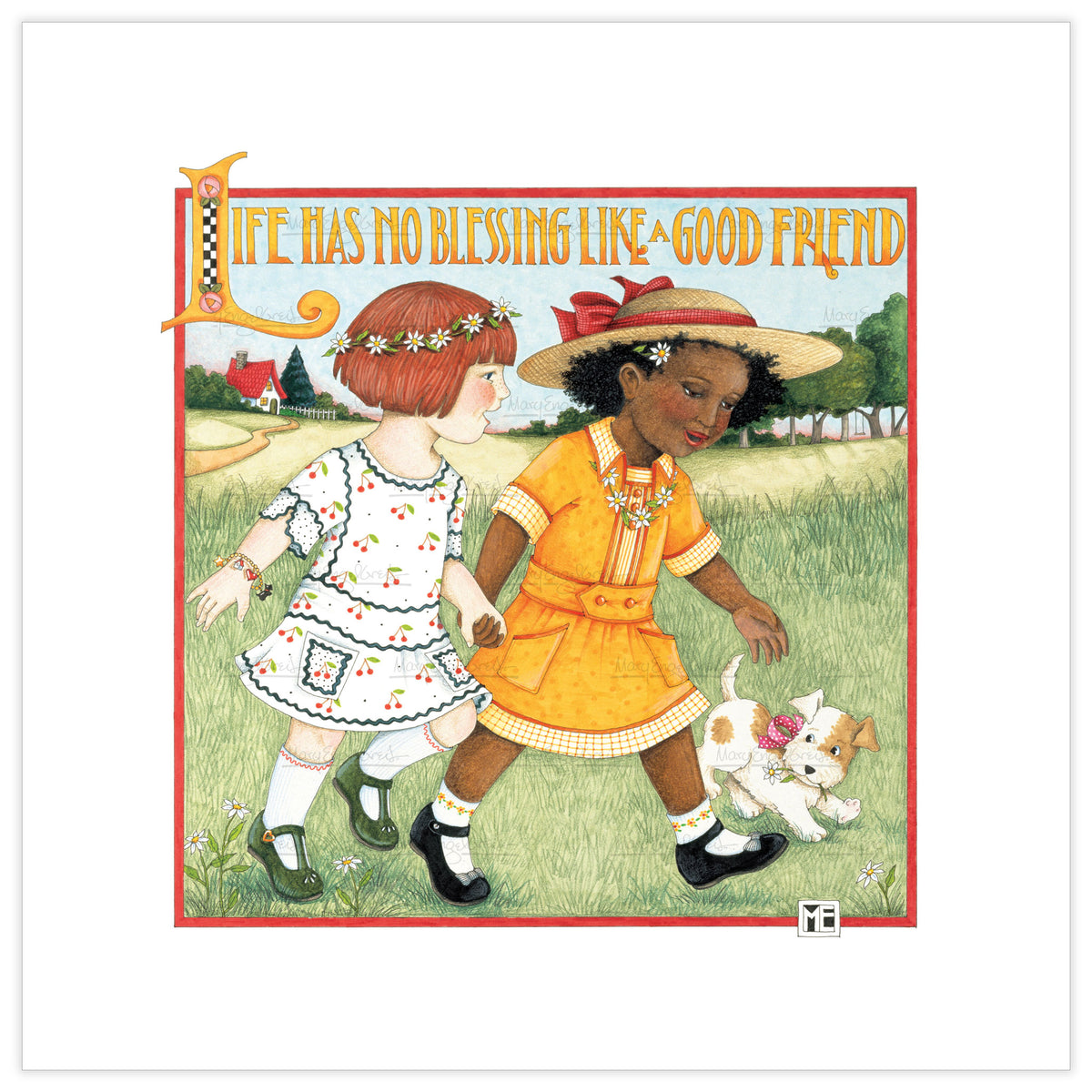 Life Has No Blessing Fine Print | Mary Engelbreit Store