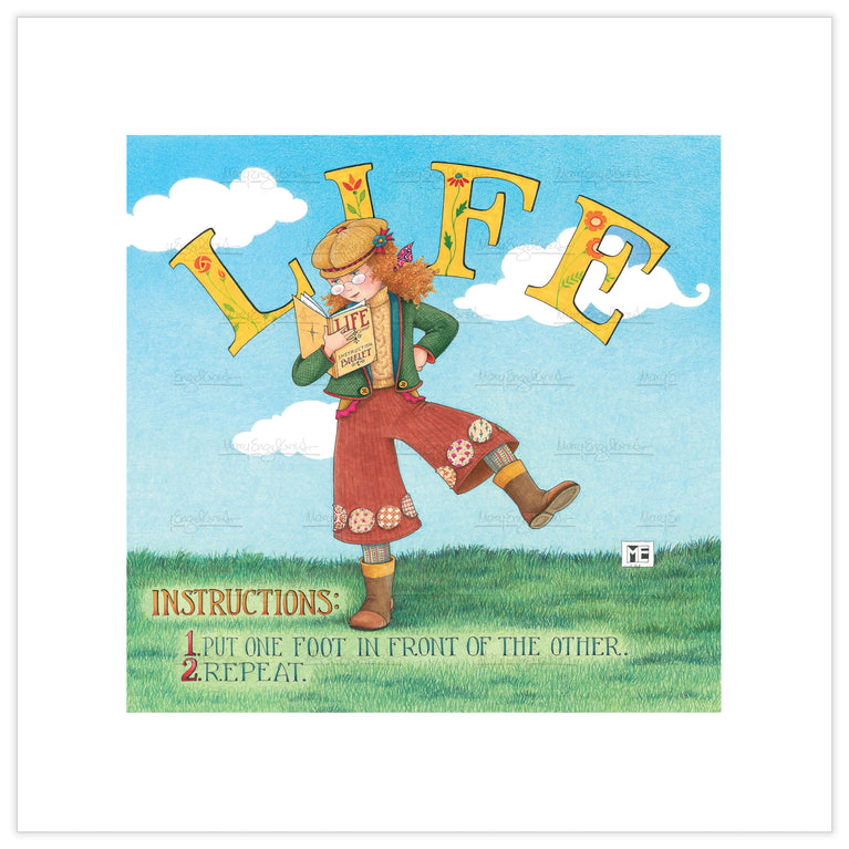 Life Instructions Fine Art Print – Mary Engelbreit