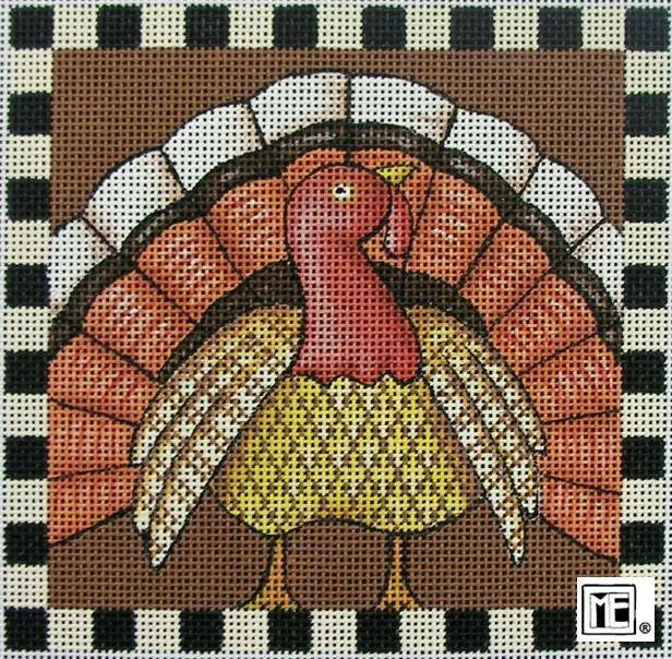 Needlepoint Canvas: Turkey | Mary Engelbreit Store