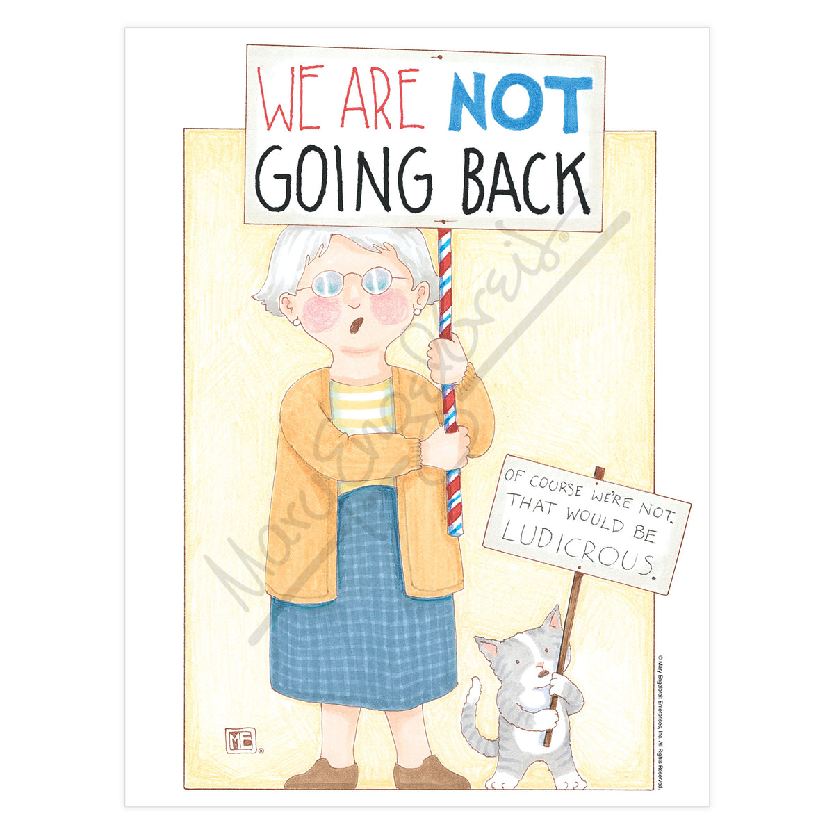 Not Going Back (Digital Download) – Mary Engelbreit