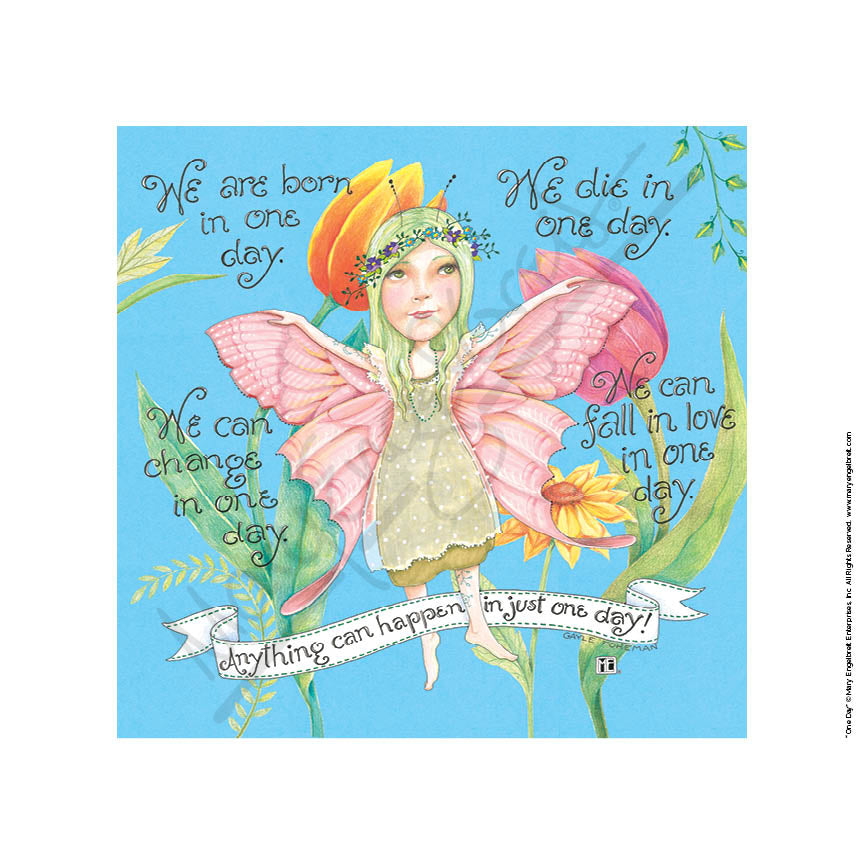 Act Happy Fine Art Print | Mary Engelbreit Store