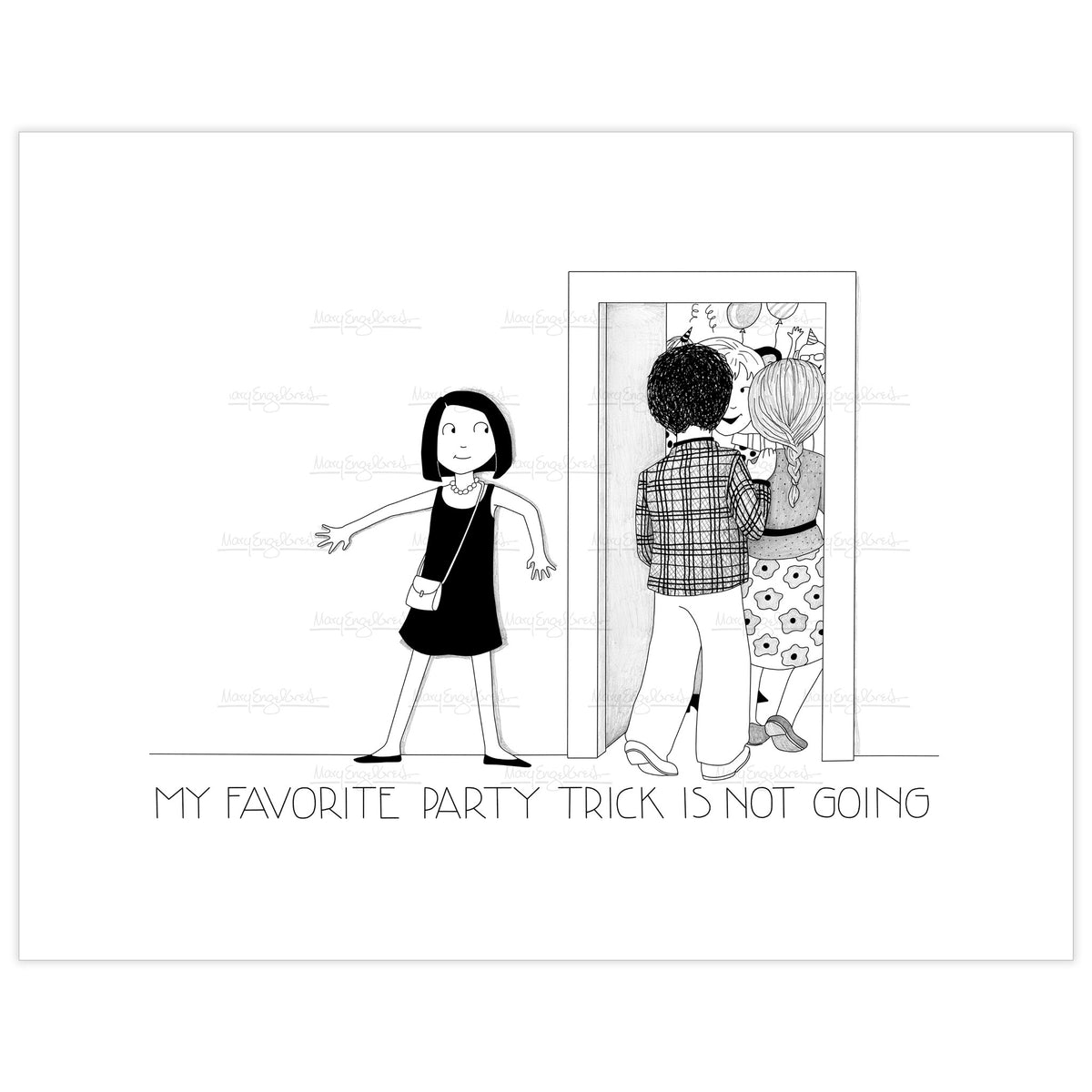 Party Trick Fine Art Print – Mary Engelbreit