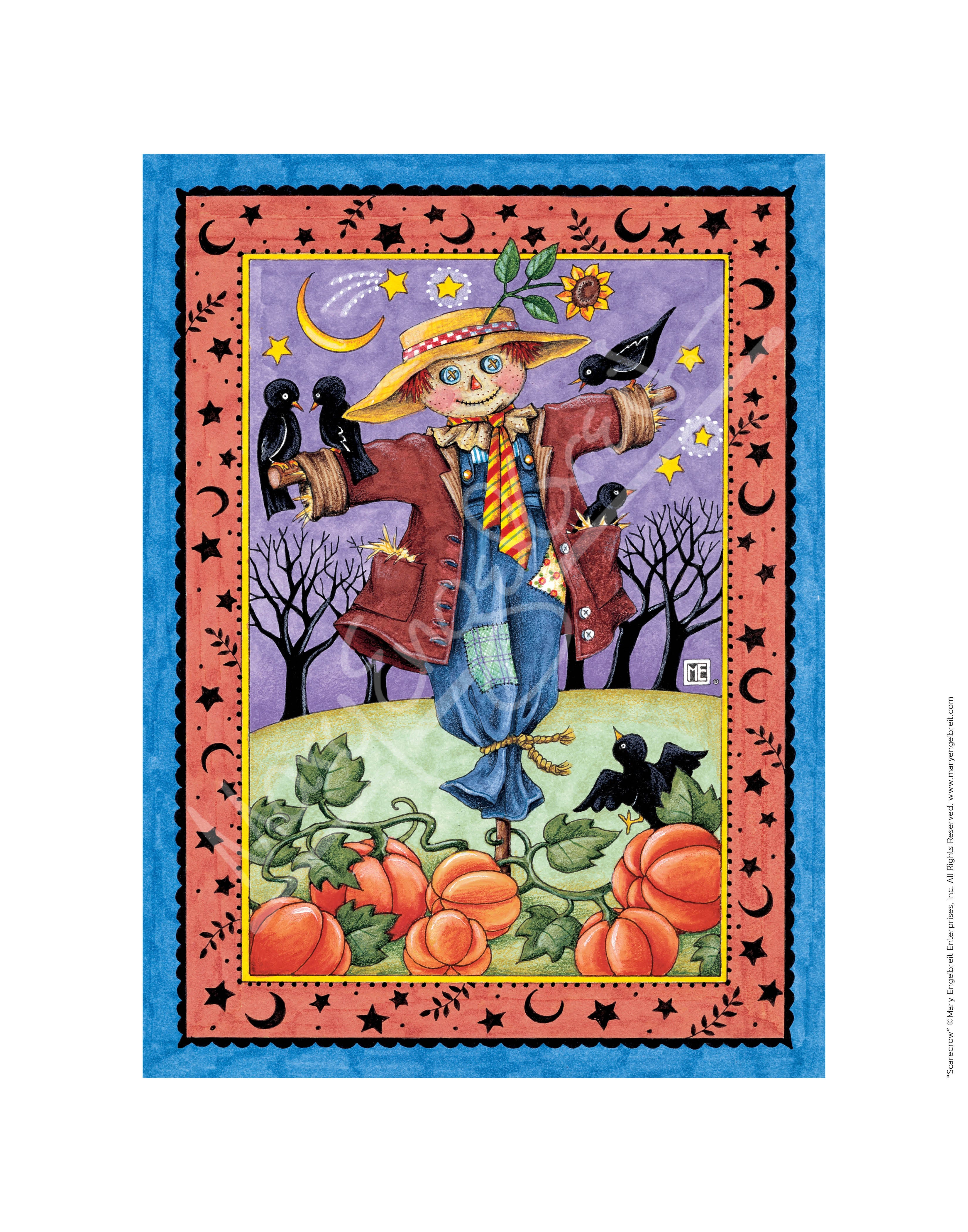 Scarecrow Fine Art Print | Mary Engelbreit Store