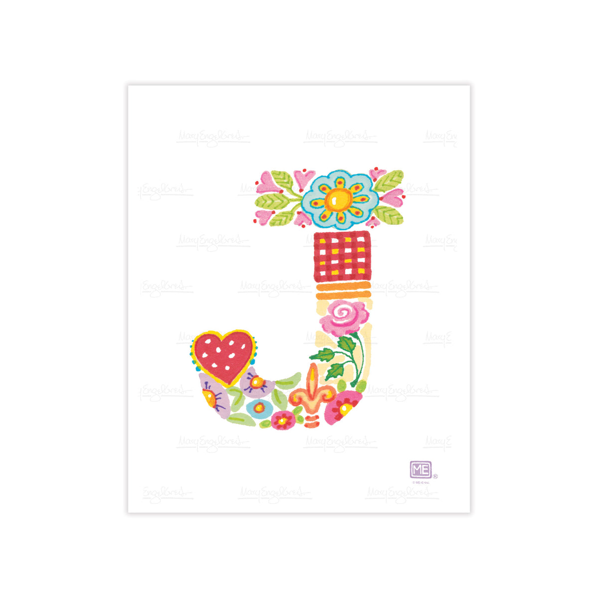 Alphabet Garden Letter J Small Print | Mary Engelbreit Store