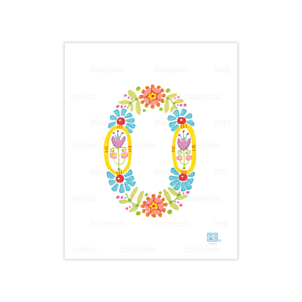 Alphabet Garden Letter O Small Print | Mary Engelbreit Store