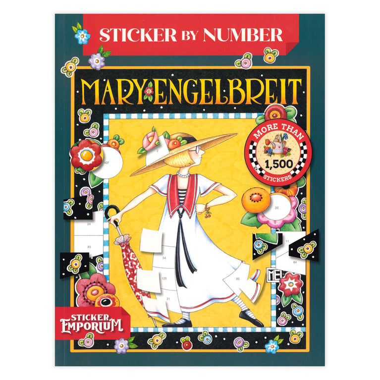 Sticker by Number Book – Mary Engelbreit