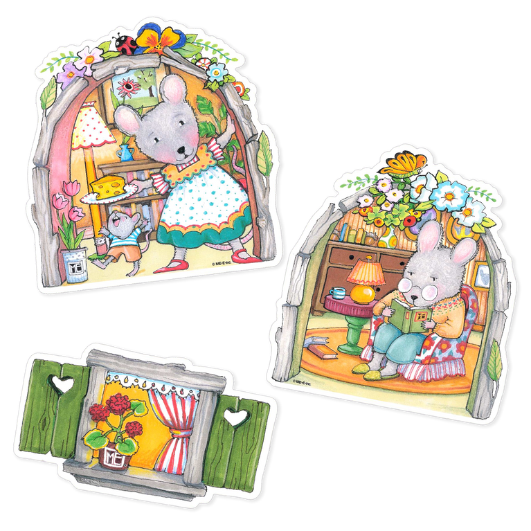 Mouse House Wall Decals | Mary Engelbreit Store