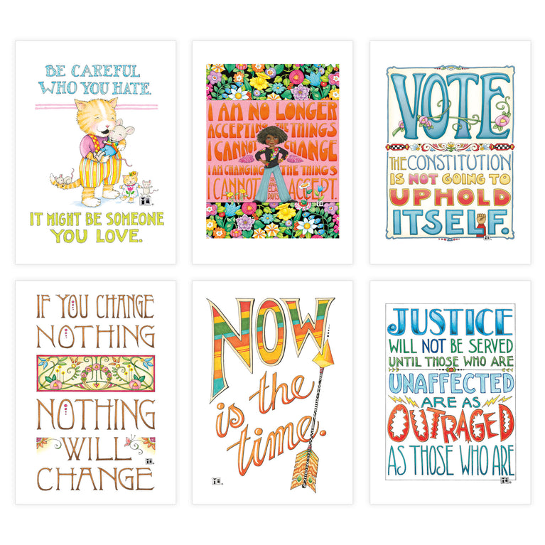 Social Justice Postcards | Mary Engelbreit Store