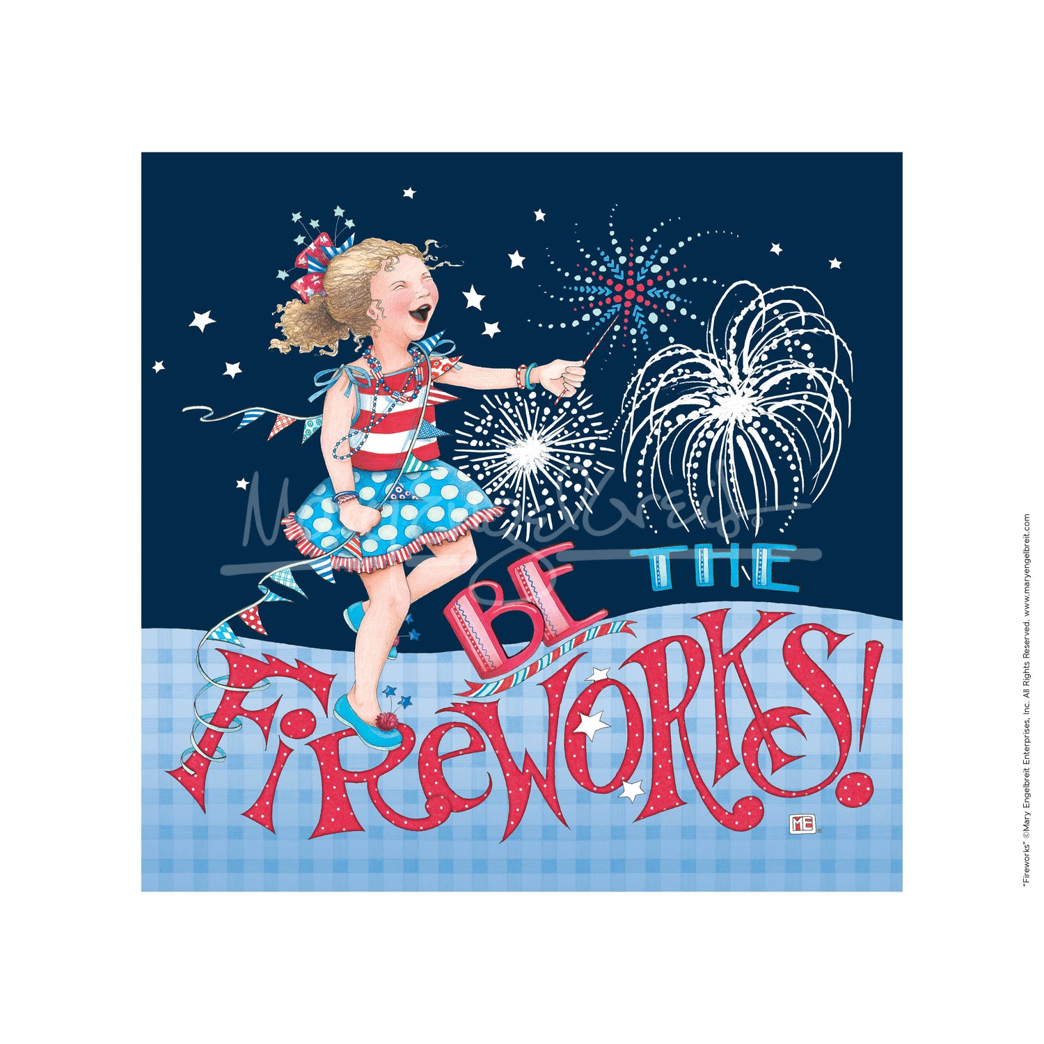 Fireworks Fine Art Print | Mary Engelbreit Store