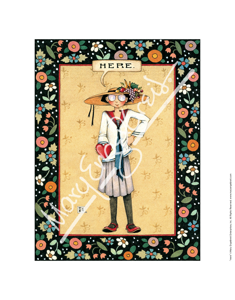 Here Fine Art Print | Mary Engelbreit Store