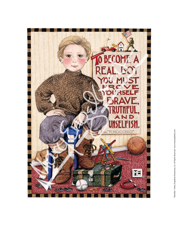 Real Boy Fine Art Print