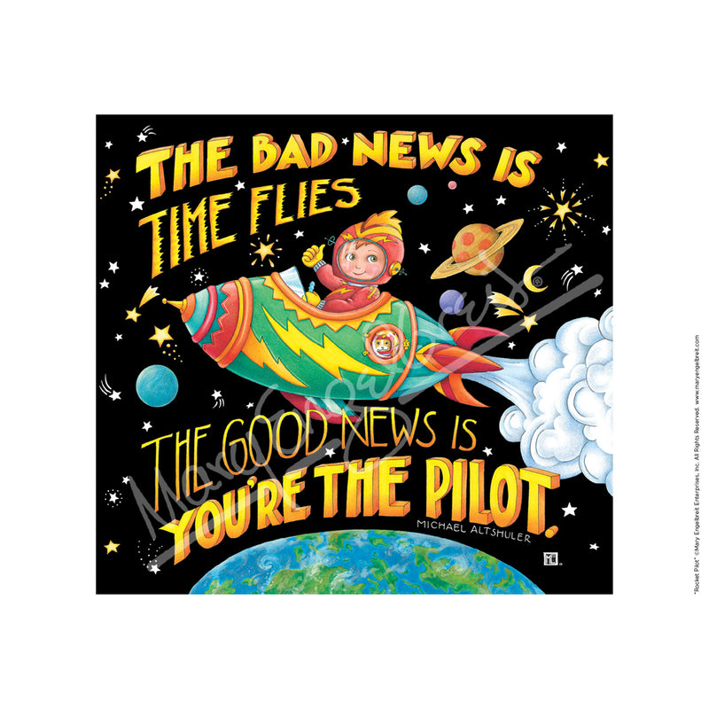 Rocket Pilot Fine Art Print