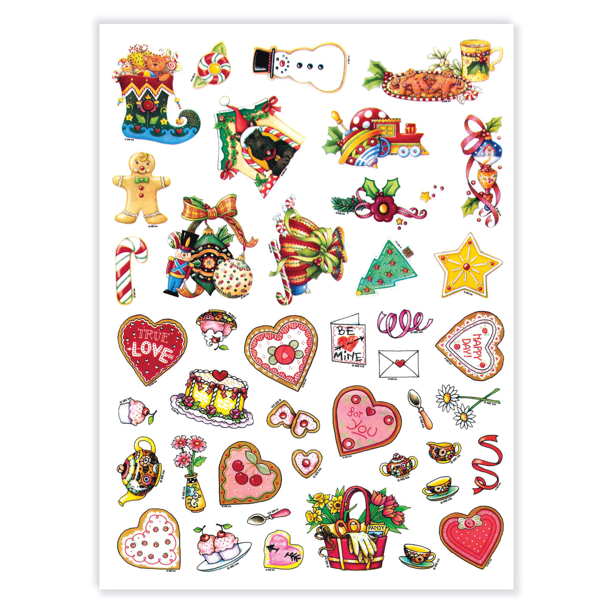 All Year Holiday Stickers – Mary Engelbreit