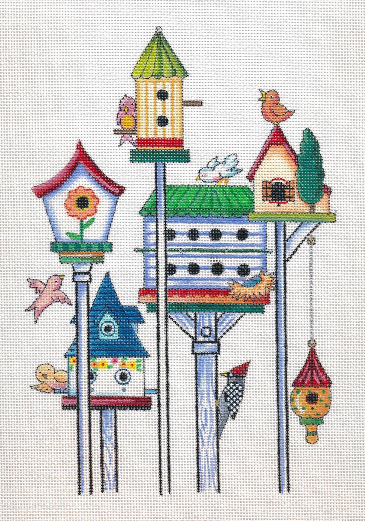 Needlepoint Canvas: For the Birds | Mary Engelbreit Store