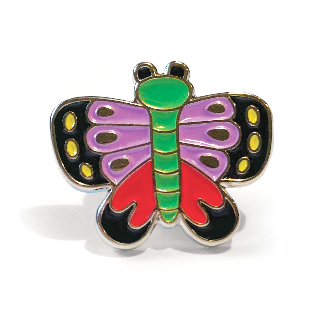 Butterfly Mini Enamel Art Pin | Mary Engelbreit Store