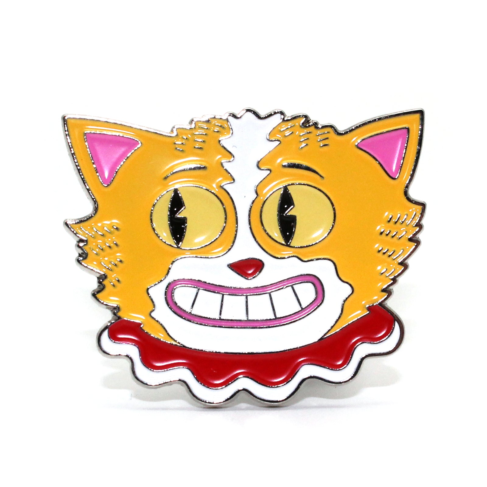 Smiling Cat Enamel Art Pin | Mary Engelbreit Store