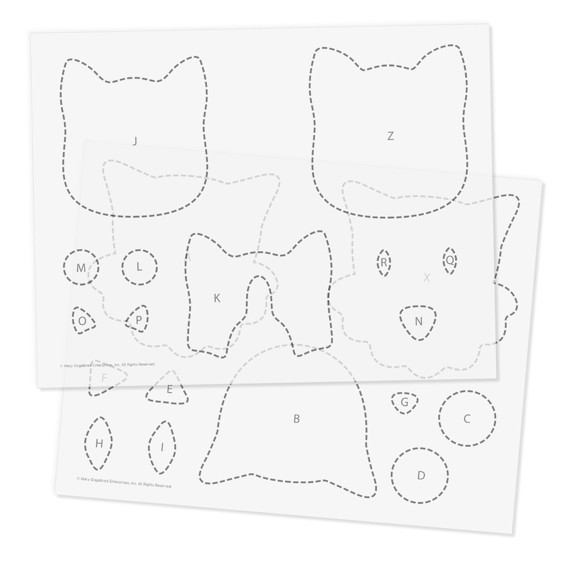 Cute Cat Felt Pattern | Mary Engelbreit Store