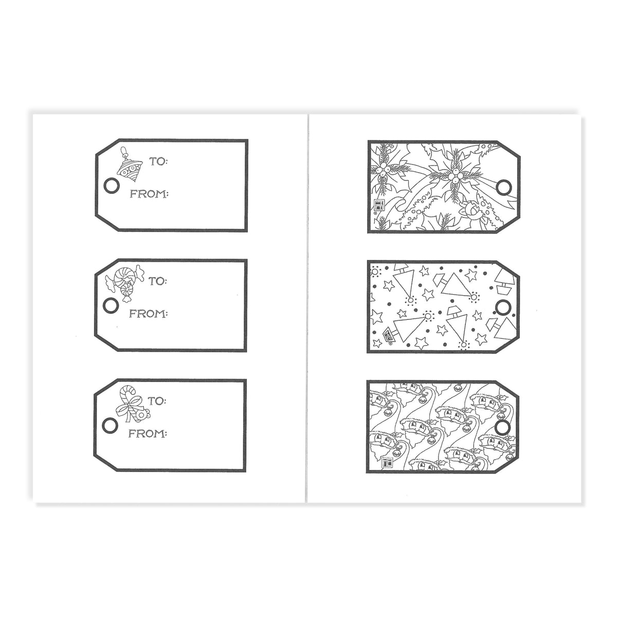 Color ME Christmas Book of Postcards | Mary Engelbreit Store