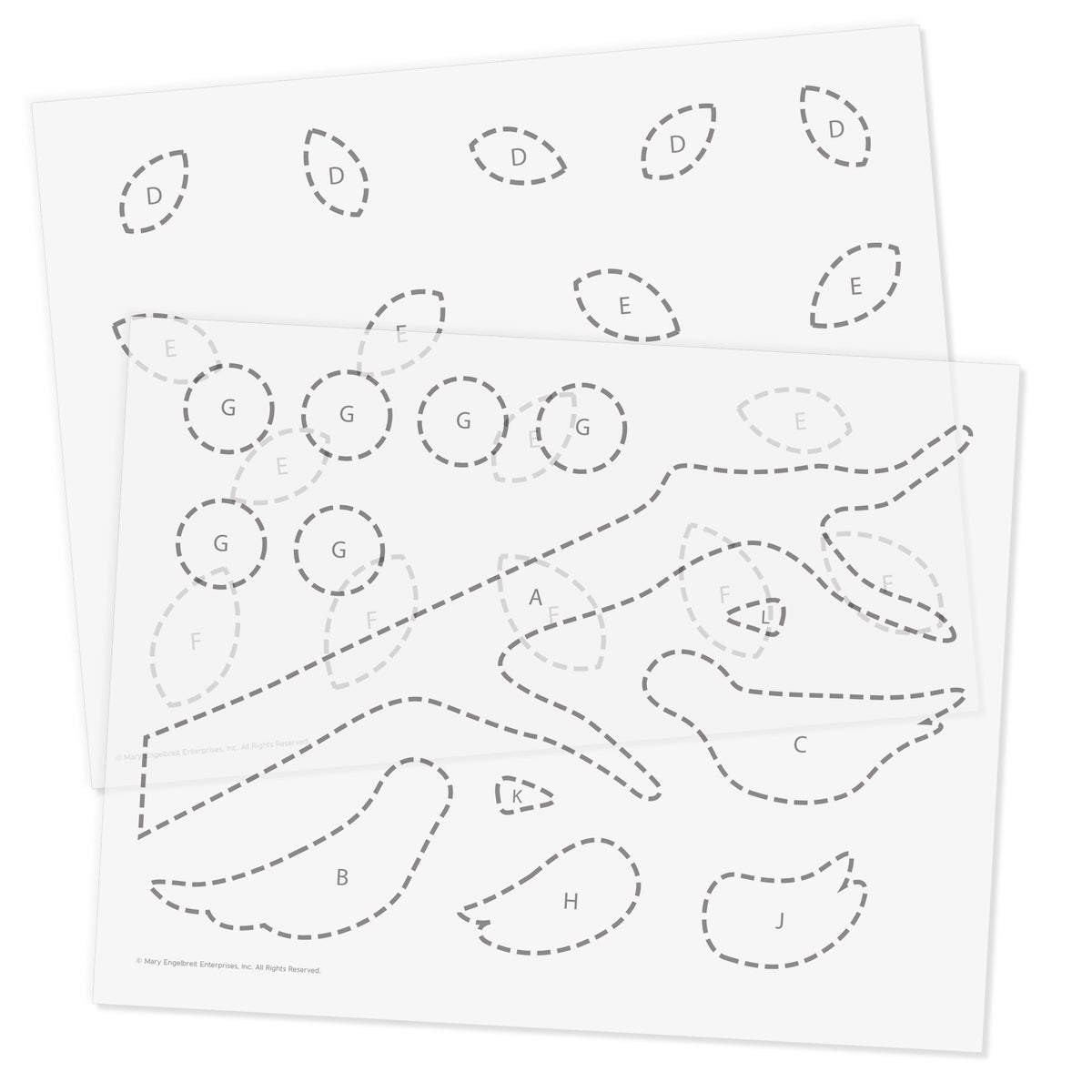 Blackbird Cherry Branch Felt Pattern | Mary Engelbreit Store