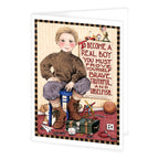 Real Boy Greeting Card
