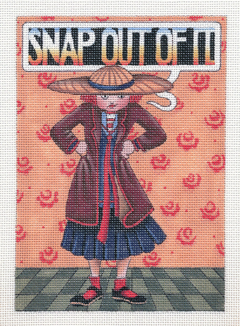 Snap Out Of It Needlepoint Canvas | Mary Engelbreit Store