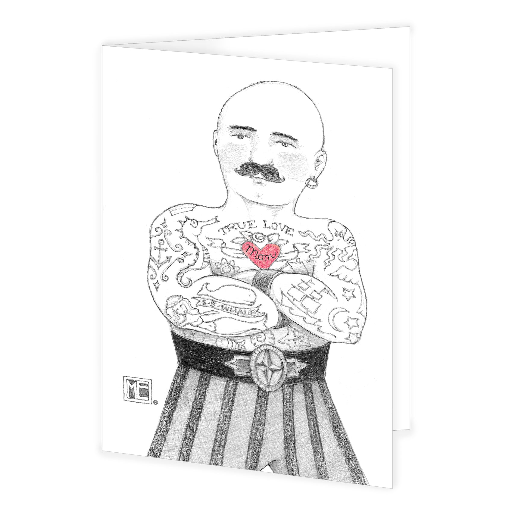 Strongman Engeldark Card | Mary Engelbreit Store